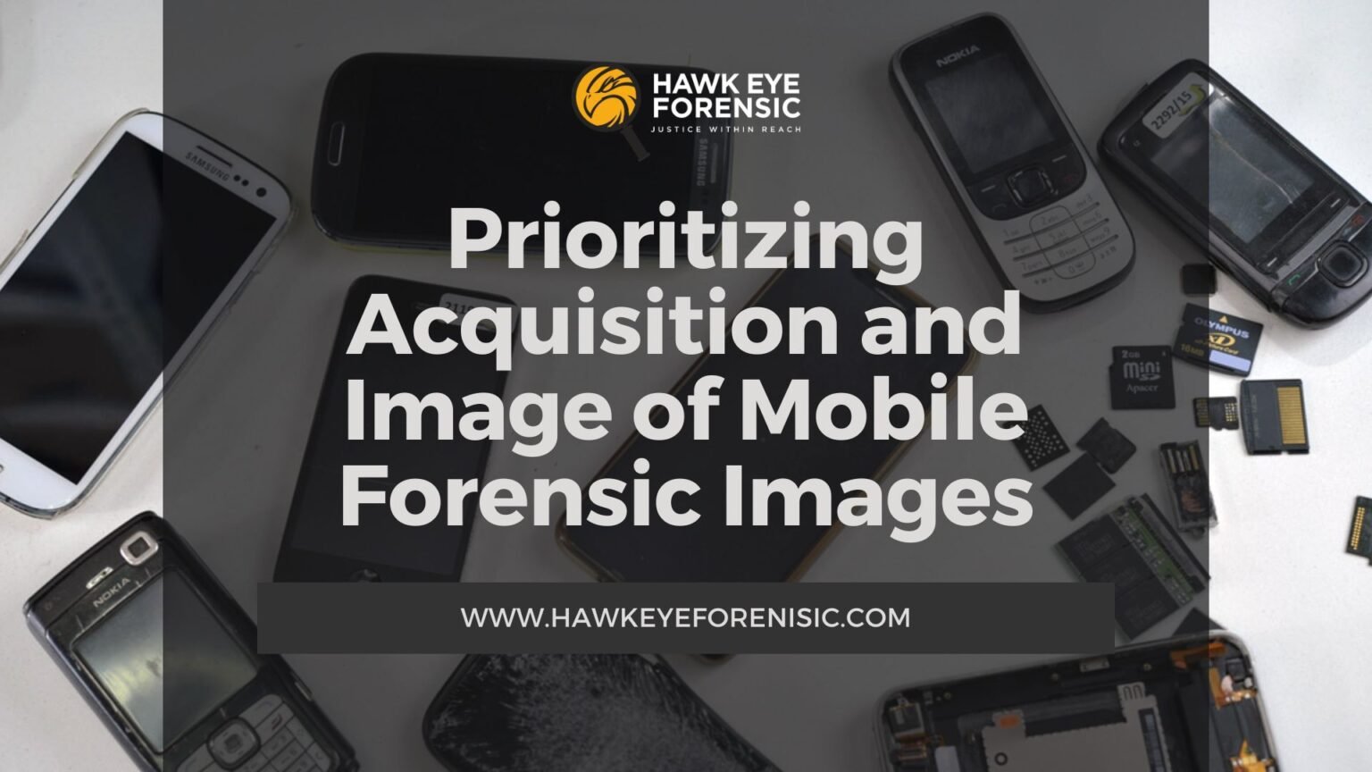 Prioritizing Acquisition and Image of Mobile Forensic Images