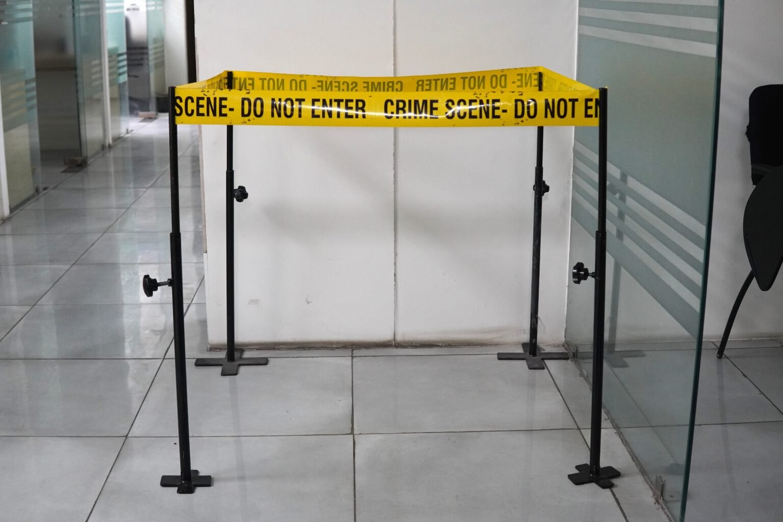 Crime Scene barrigattion stand - Hawk Eye Forensic
