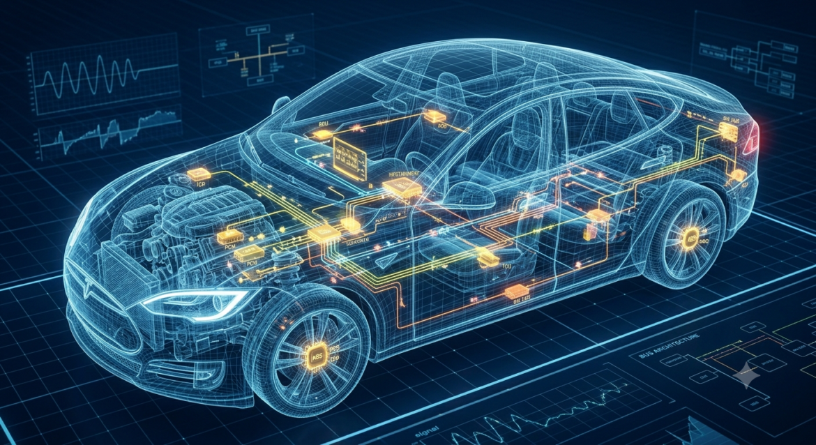 Digital Autopsy of a Smart Car